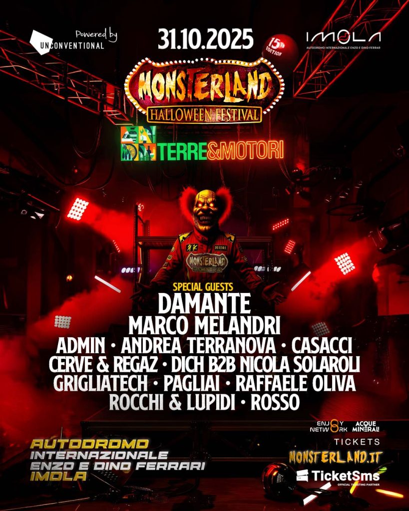 Monsterland Halloween Festival 31/10/2025 Autodromo di Imola