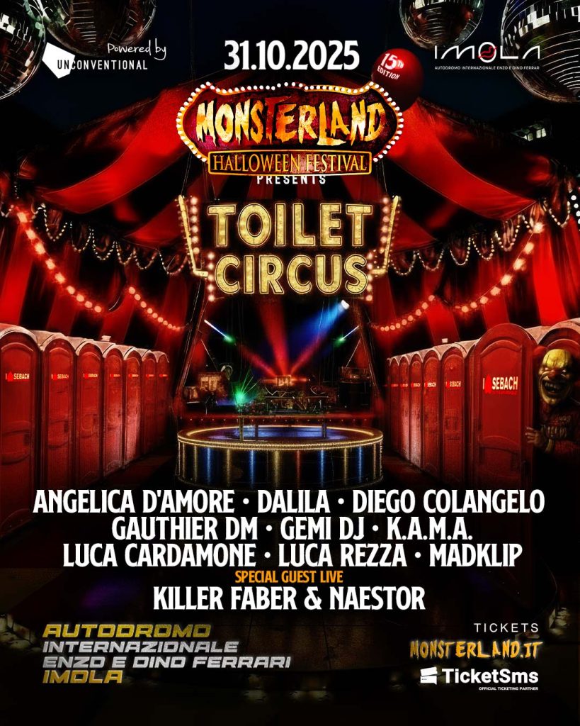 Monsterland Halloween Festival 31/10/2025 Autodromo di Imola